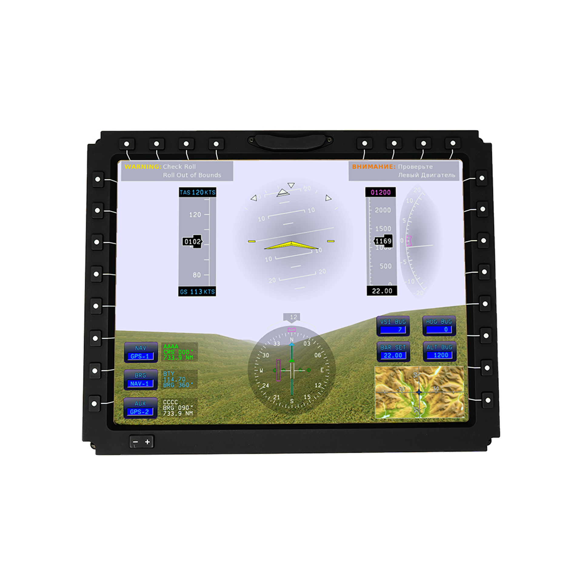 Avionics Displays - Intellisense Systems, Inc.